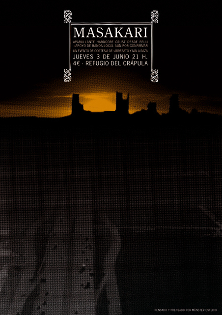 Jun 03, 2010: Masakari at El refugio del crápula Zaragoza, Aragon ...