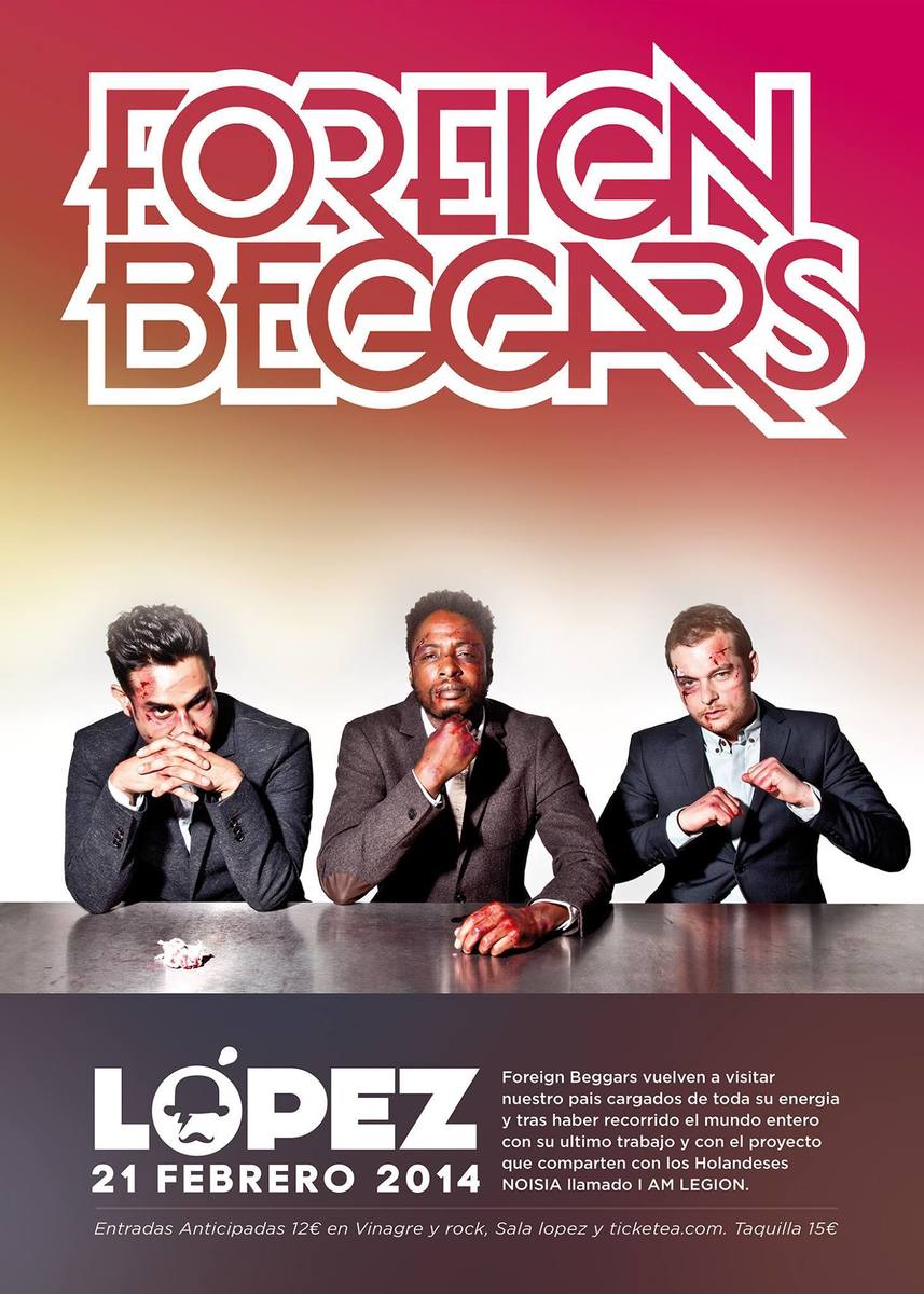 Foreign Beggars Concert & Tour History | Concert Archives