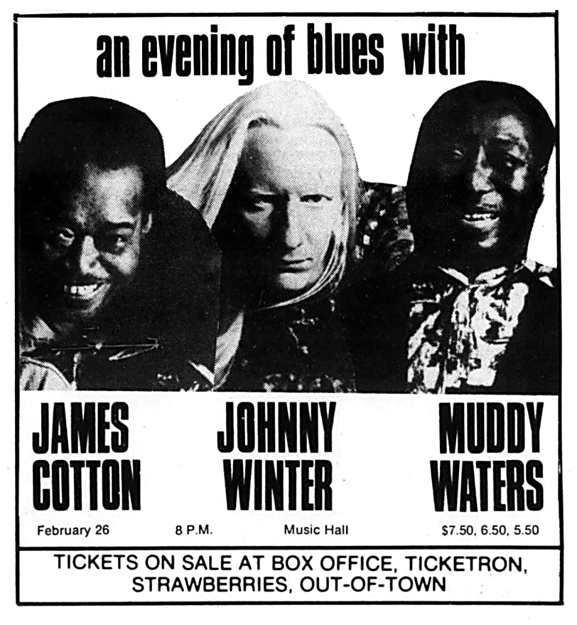Muddy Waters Concert & Tour History | Concert Archives