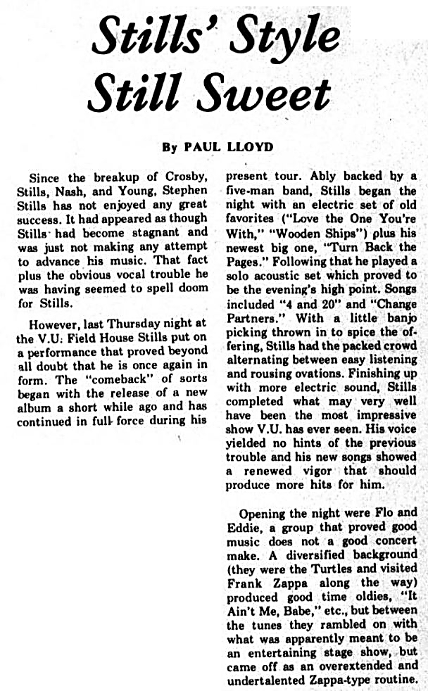 Concert Photos from Villanova Fieldhouse | Concert Archives