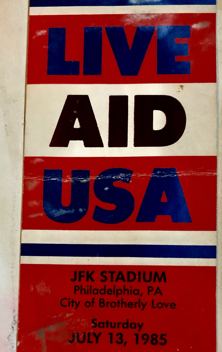 Jul 13, 1985: Live Aid at John F. Kennedy Stadium Philadelphia ...