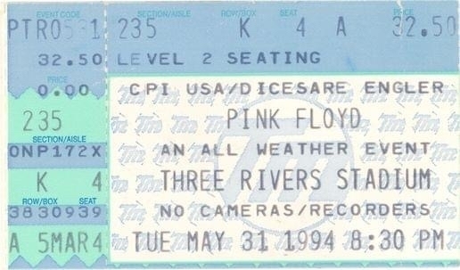 Concert History of Three Rivers Stadium Pittsburgh, Pennsylvania ...