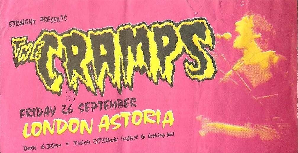 Sep 26, 2003: The Cramps / Queen Adreena at Astoria London, England ...
