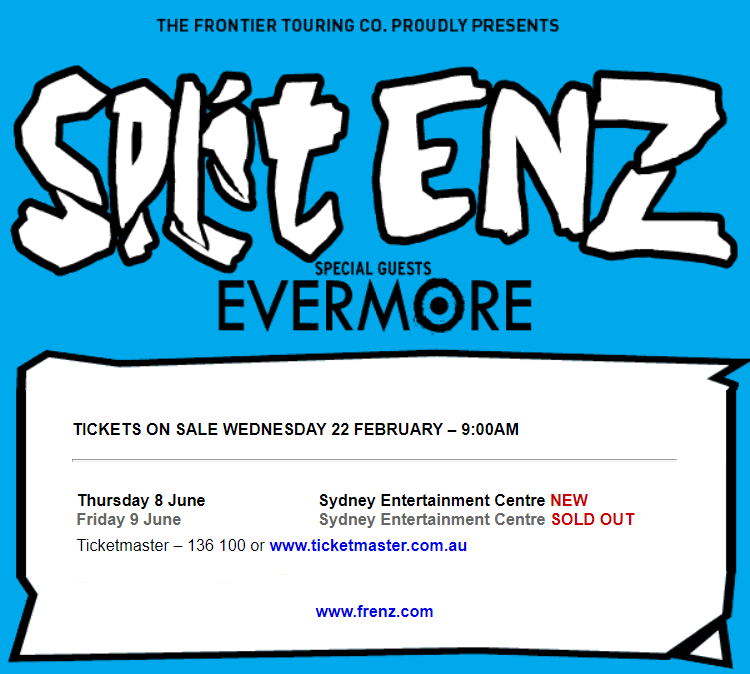 Split Enz Concert & Tour History (Updated for 2022) | Concert Archives