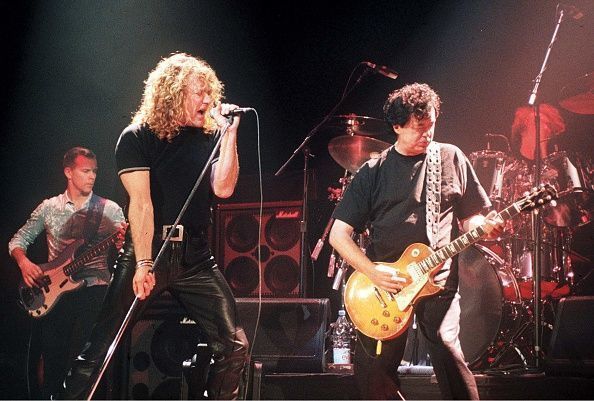 Jul 07, 1998: Robert Plant / Jimmy Page at Capital One Arena Washington, District of Columbia ...