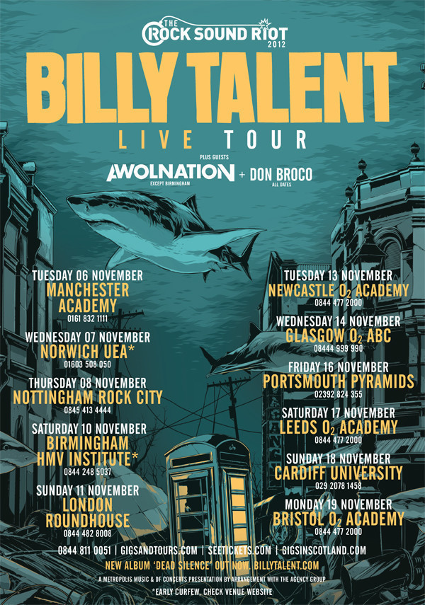 Billy Talent Tour