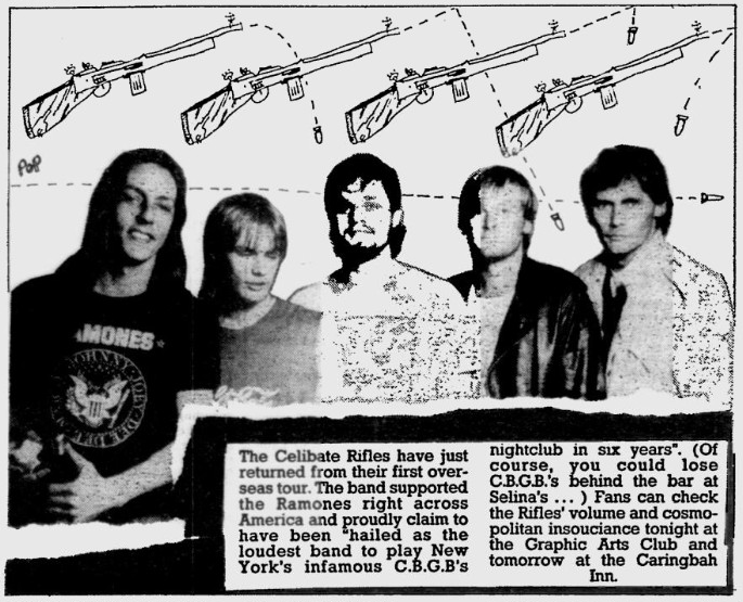 The Celibate Rifles Concert & Tour History | Concert Archives