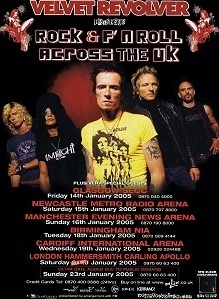 Velvet Revolver Concert & Tour History (Updated for 2022) | Concert ...