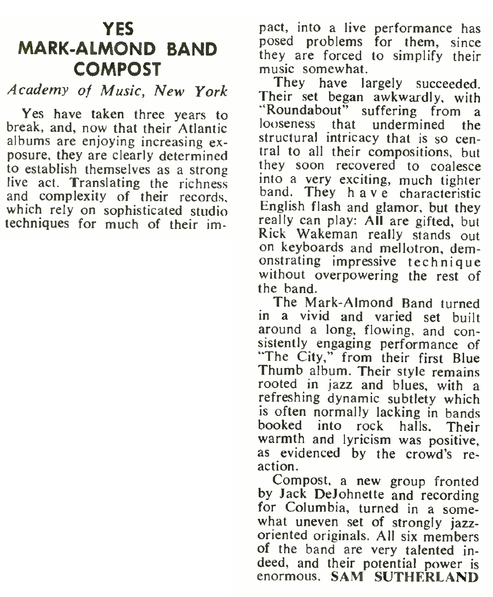 Compost Concert & Tour History | Concert Archives