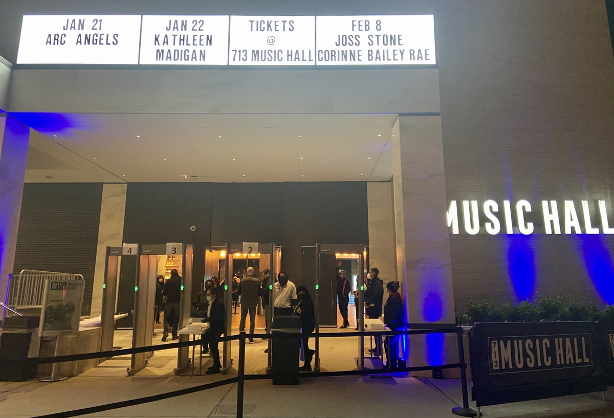 Jan 21, 2022: Arc Angels at 713 Music Hall Houston, Texas, United ...