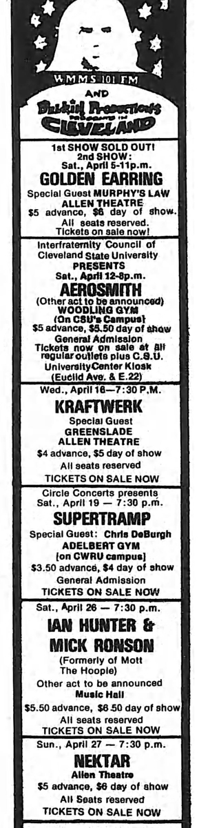 Supertramp Concert & Tour History | Concert Archives