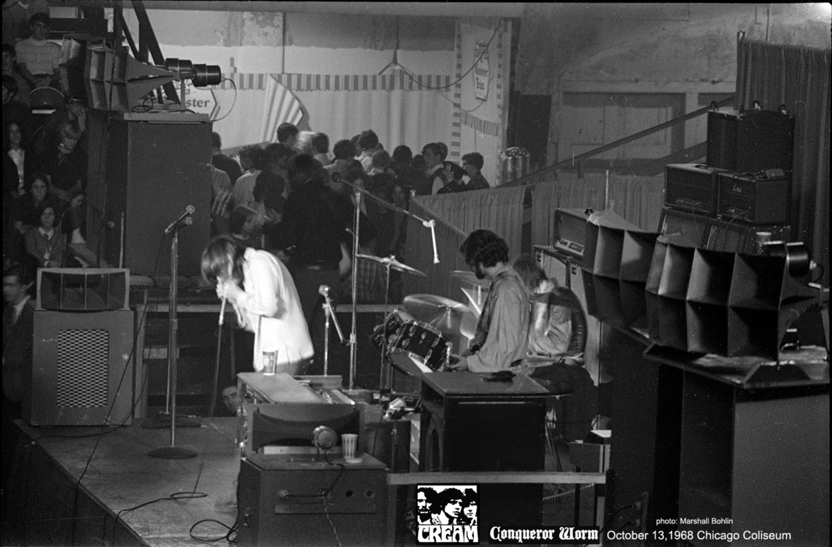 Cream Concert & Tour History | Concert Archives