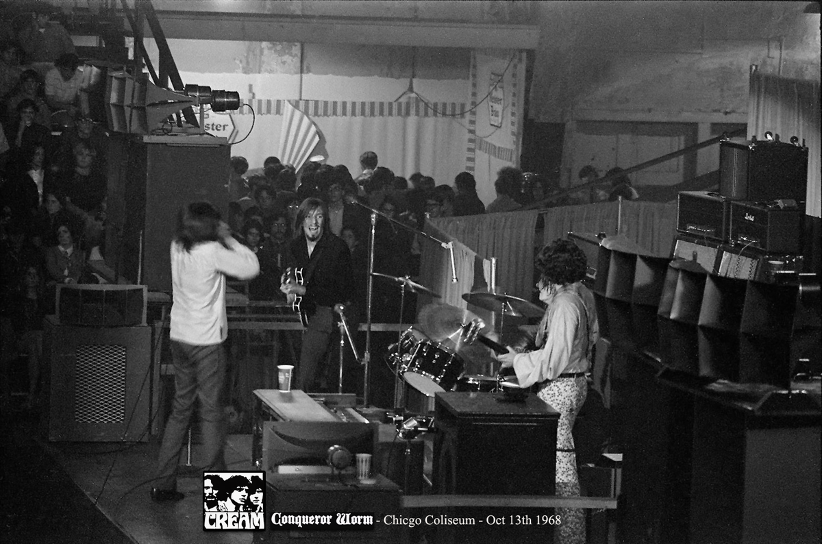 Cream Concert & Tour History | Concert Archives