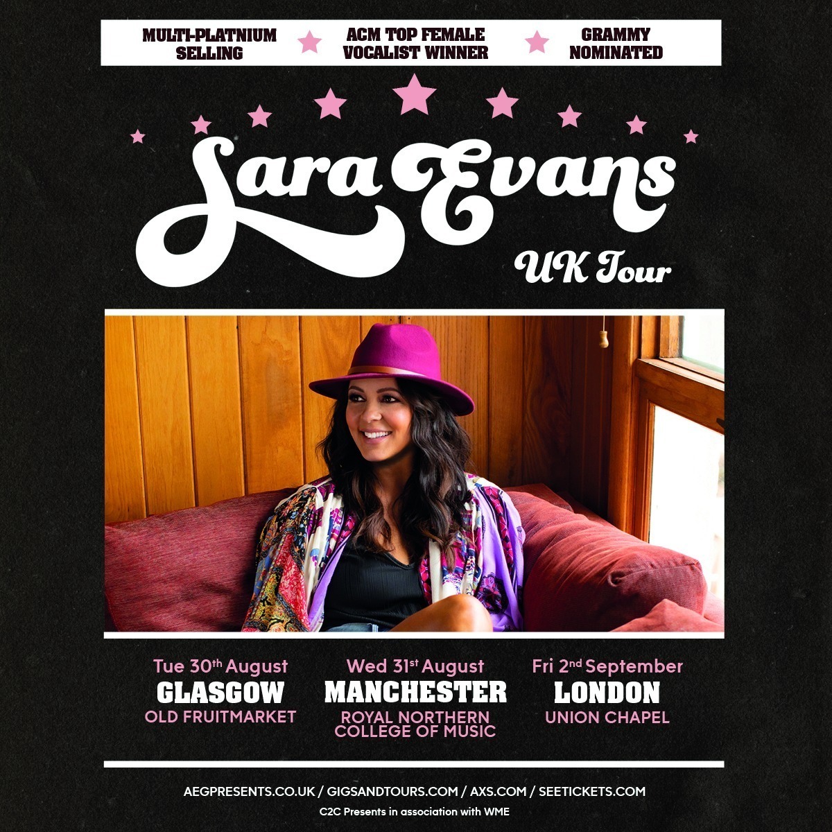 Sara Evans Concert & Tour History (Updated for 2022 - 2023) | Concert ...
