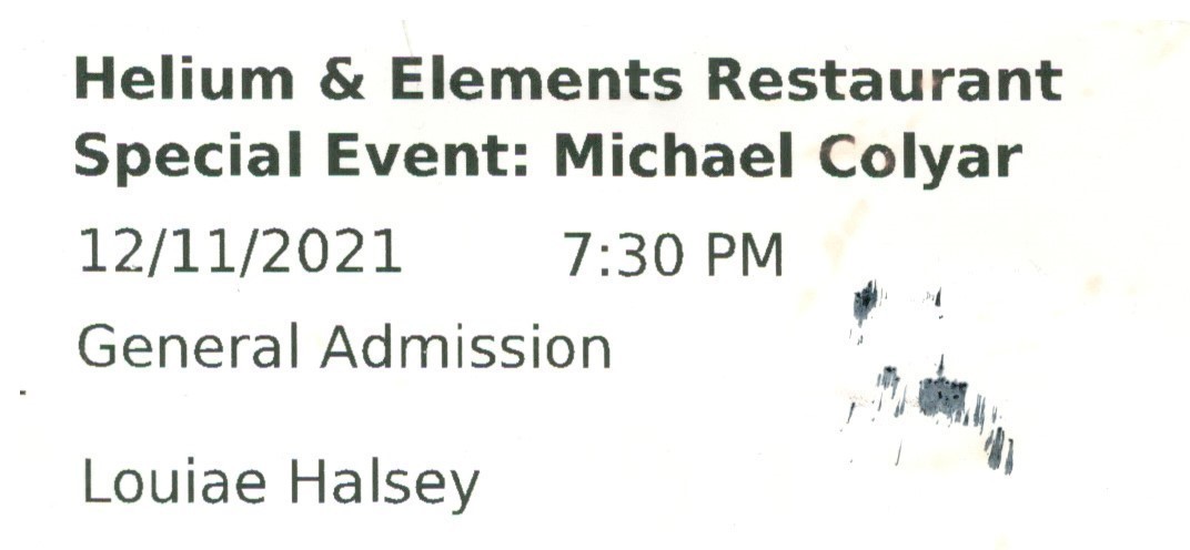 Michael Colyer Concert & Tour History | Concert Archives