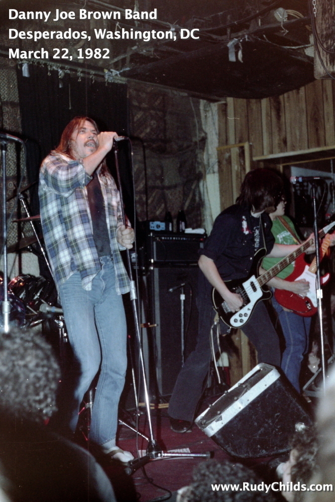 Danny Joe Brown Band Concert & Tour History | Concert Archives