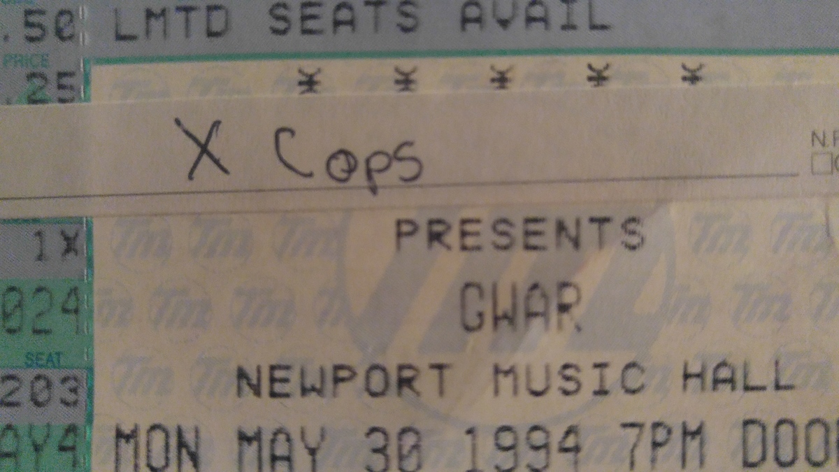 X-Cops Concert & Tour History (Updated for 2023) | Concert Archives