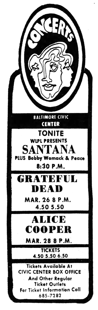 Grateful Dead's 1973 Concert & Tour History | Concert Archives