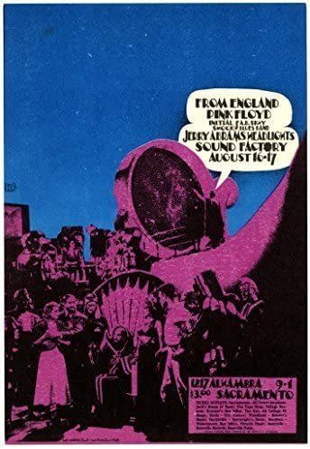 Aug 16, 1968: Pink Floyd / Initial Shock / A.B. Skhy Blues Band at ...