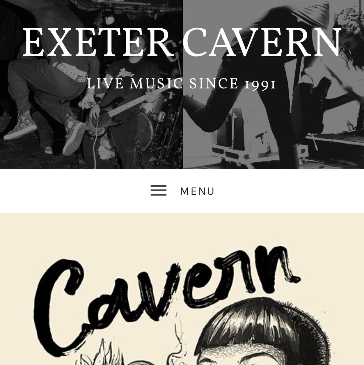 Concert History of Exeter Cavern Exeter, England, United Kingdom ...