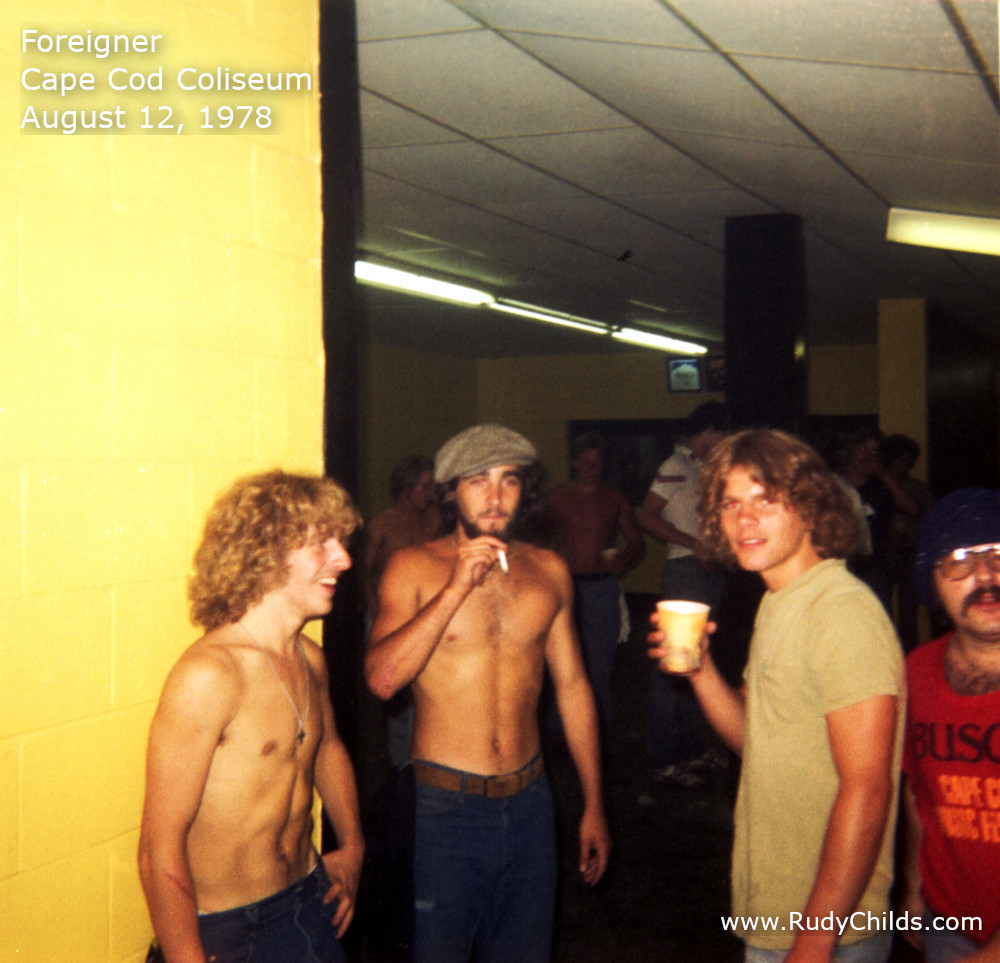 Aug 12, 1978: Foreigner / Walter Egan at Cape Cod Coliseum South ...