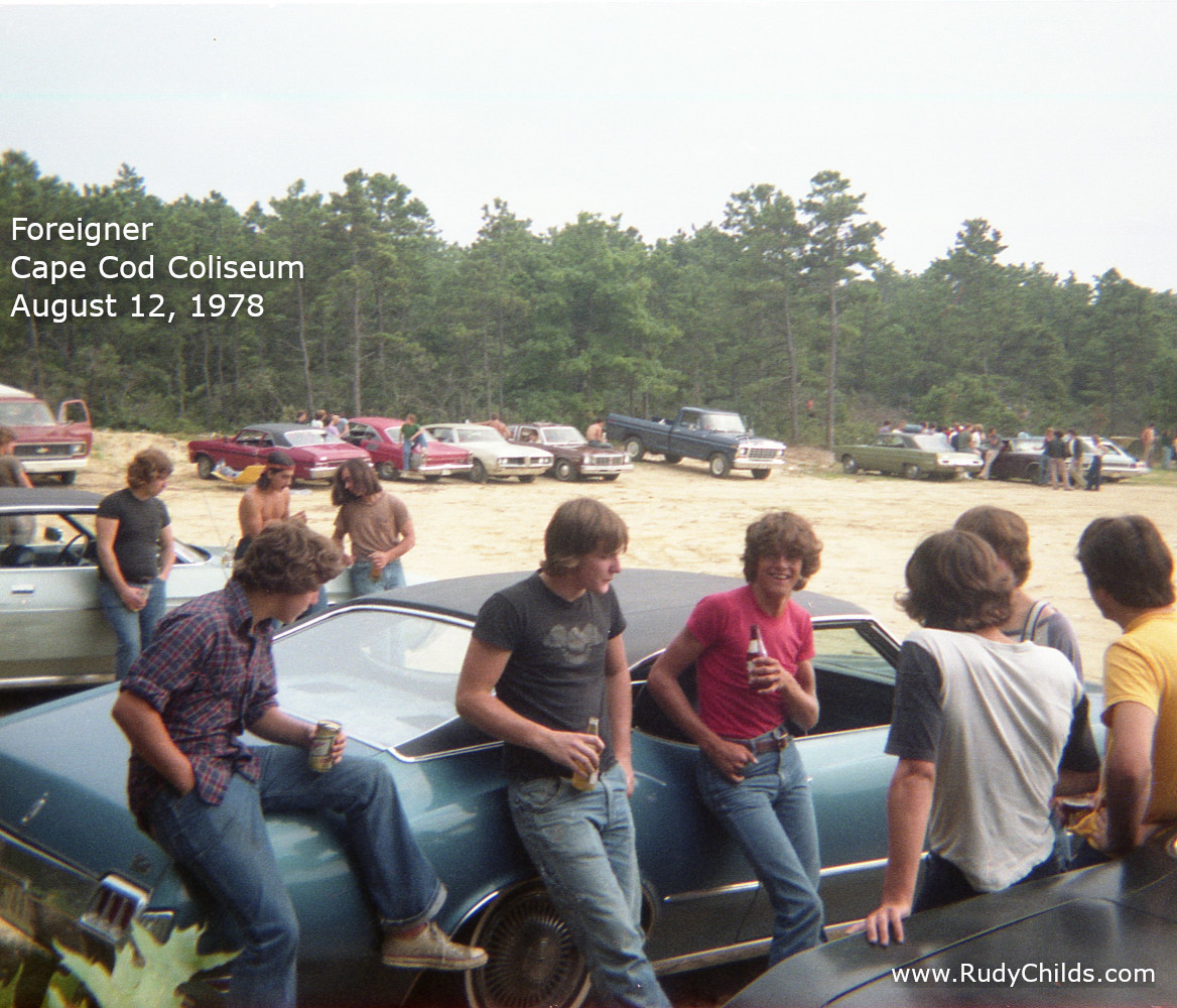 Aug 12, 1978: Foreigner / Walter Egan at Cape Cod Coliseum South ...