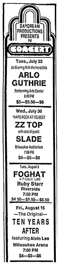 Ruby Starr Concert & Tour History | Concert Archives