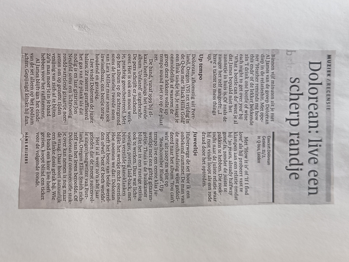 Dolorean Concert & Tour History | Concert Archives