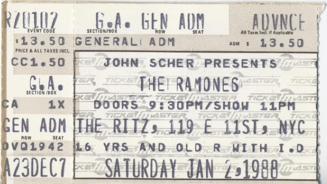Ramones Concert & Tour History | Concert Archives