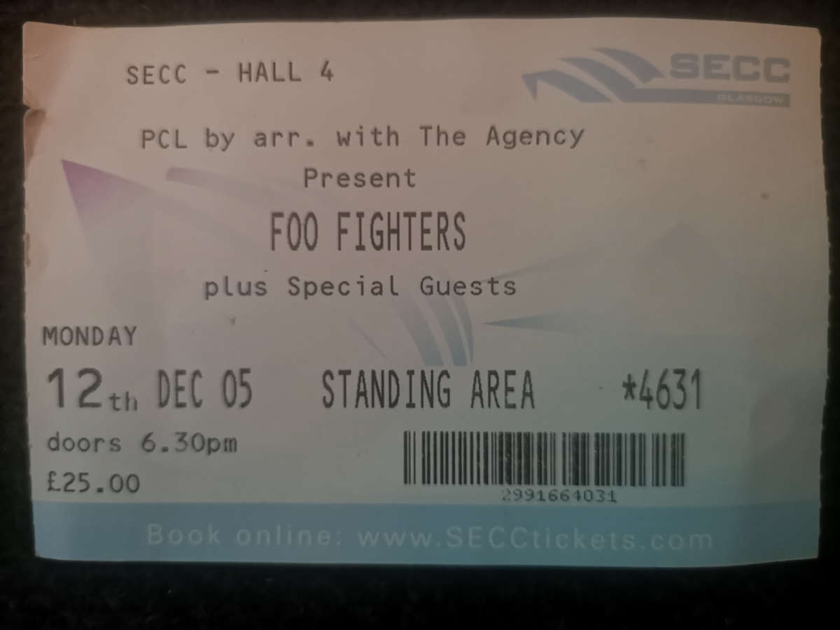 Foo Fighters's 2005 Concert & Tour History | Concert Archives