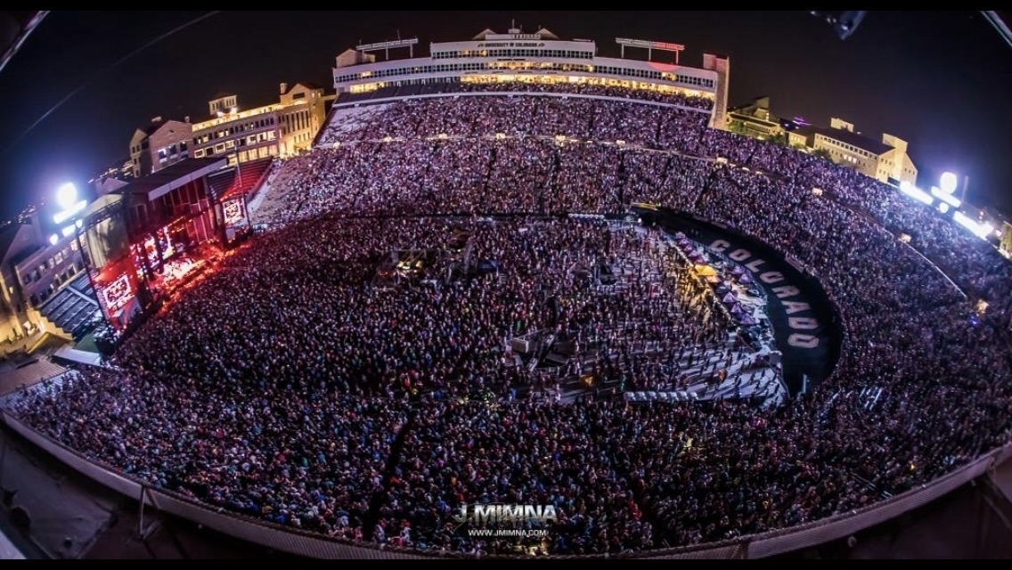 2018 Concert History of Folsom Field, University of Colorado Boulder ...