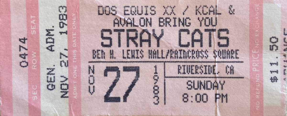 Stray Cats Concert & Tour History | Concert Archives