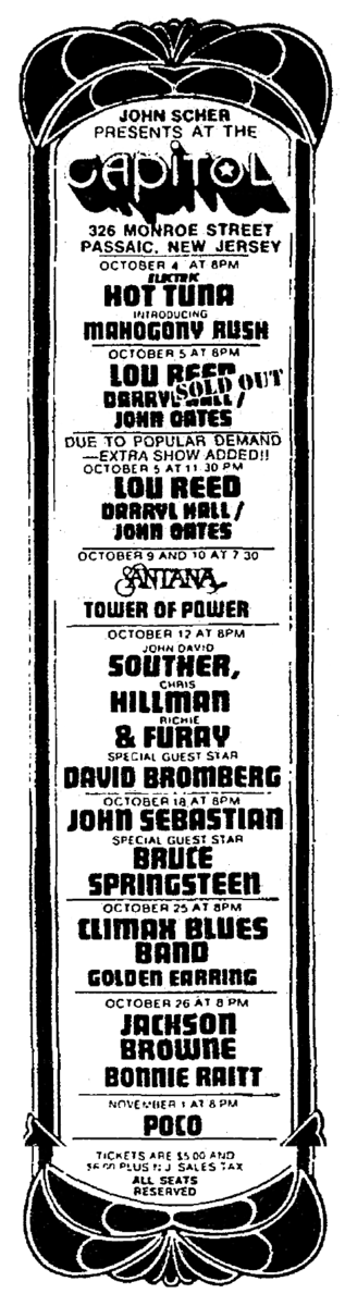 Lou Reed Concert & Tour History | Concert Archives