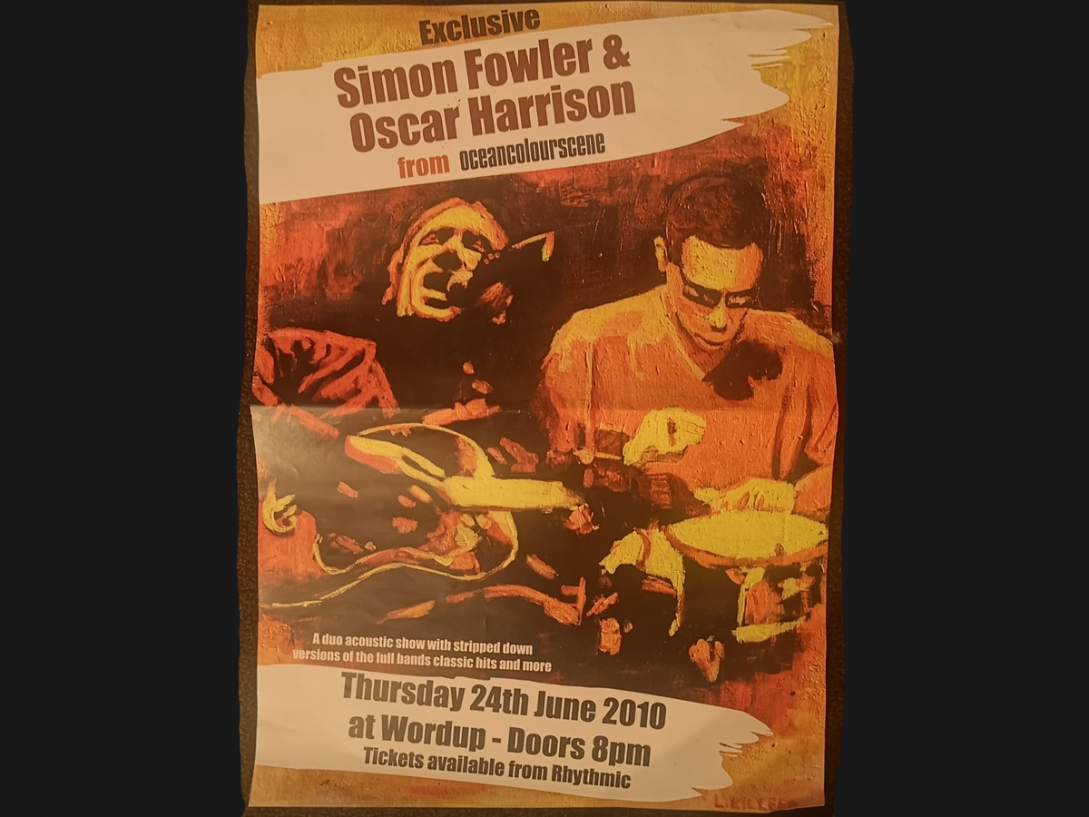 Simon Fowler & Oscar Harrison (Ocean Colour Scene) Concert & Tour ...