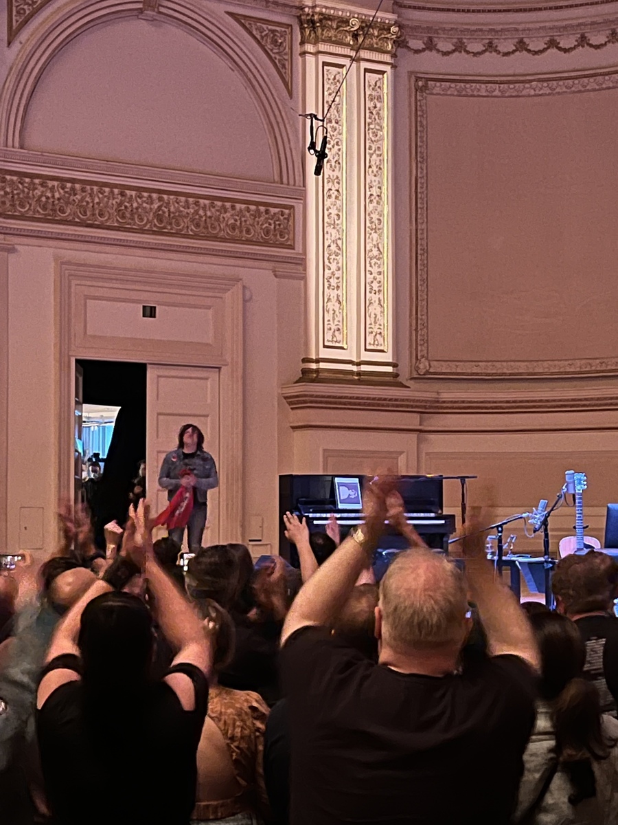 May 14, 2022: Ryan Adams at Stern Auditorium, Carnegie Hall New York ...