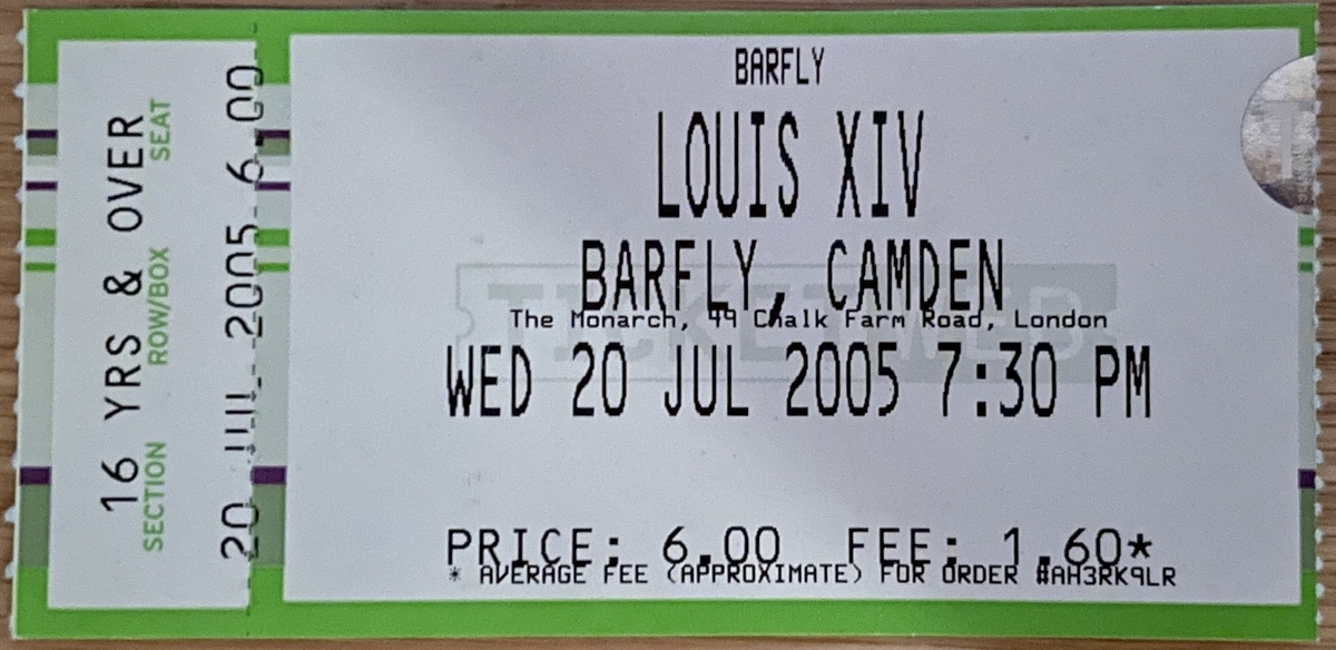 Concert History of Barfly, Camden London, England, United Kingdom ...