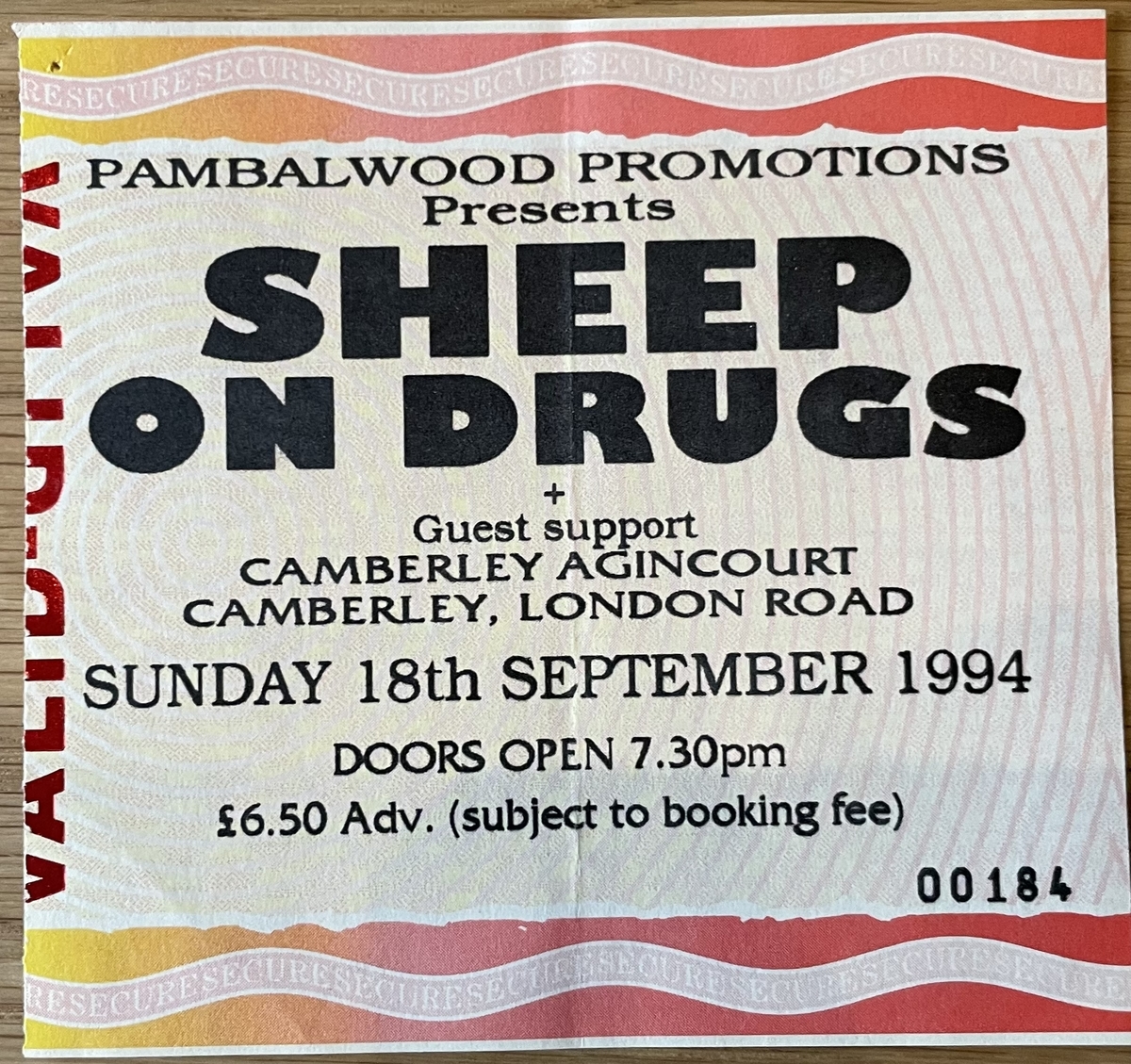 Sheep on Drugs Concert & Tour History | Concert Archives