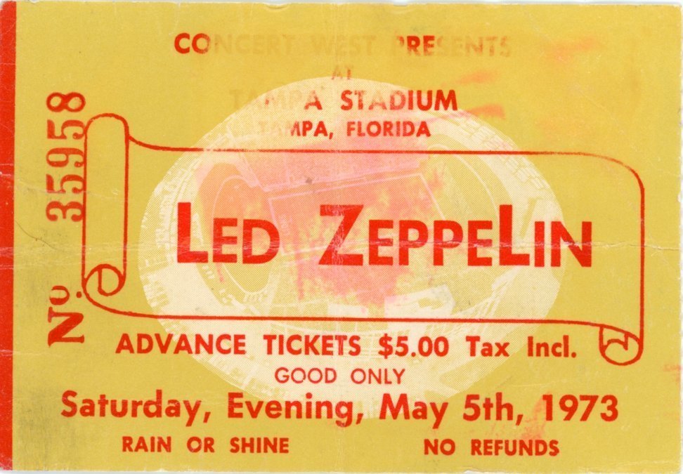 Led Zeppelin Concert & Tour History | Concert Archives