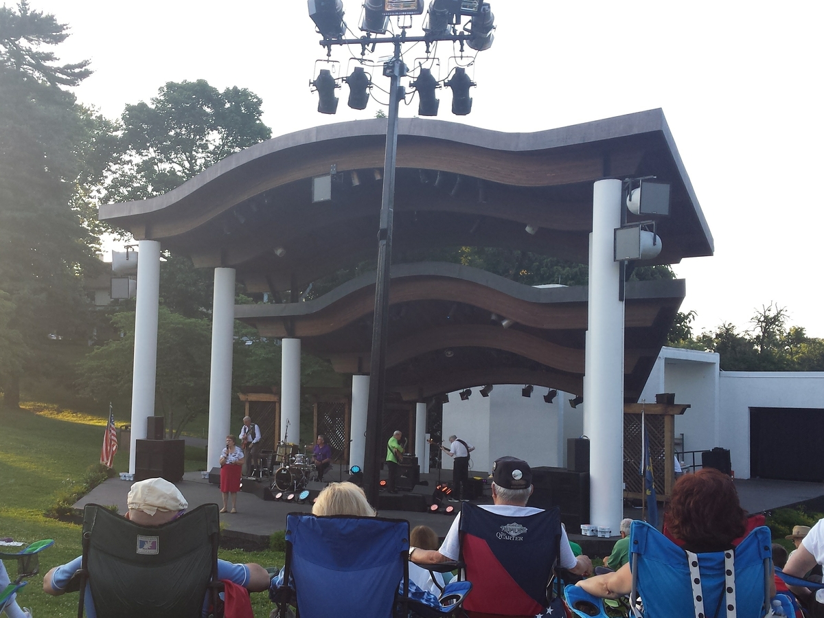 Jul 16, 2017: Charlie Gracie at Rose Tree Park Ampitheatre Media ...