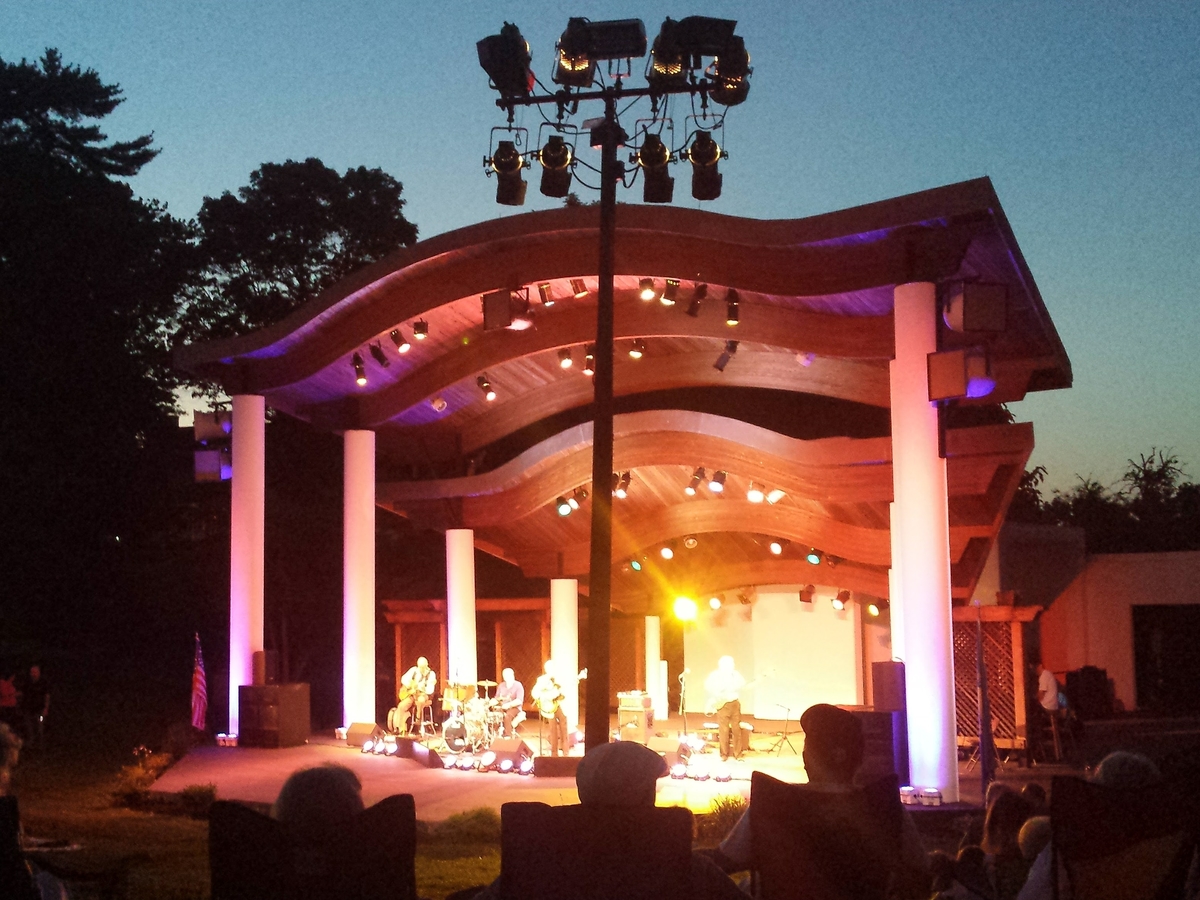 Jul 16, 2017: Charlie Gracie at Rose Tree Park Ampitheatre Media ...