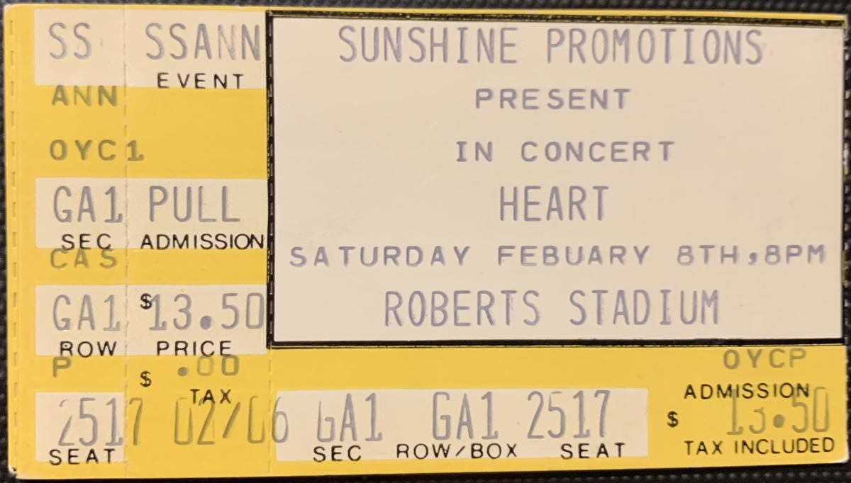 Concert History of Roberts Municipal Stadium Evansville, Indiana ...
