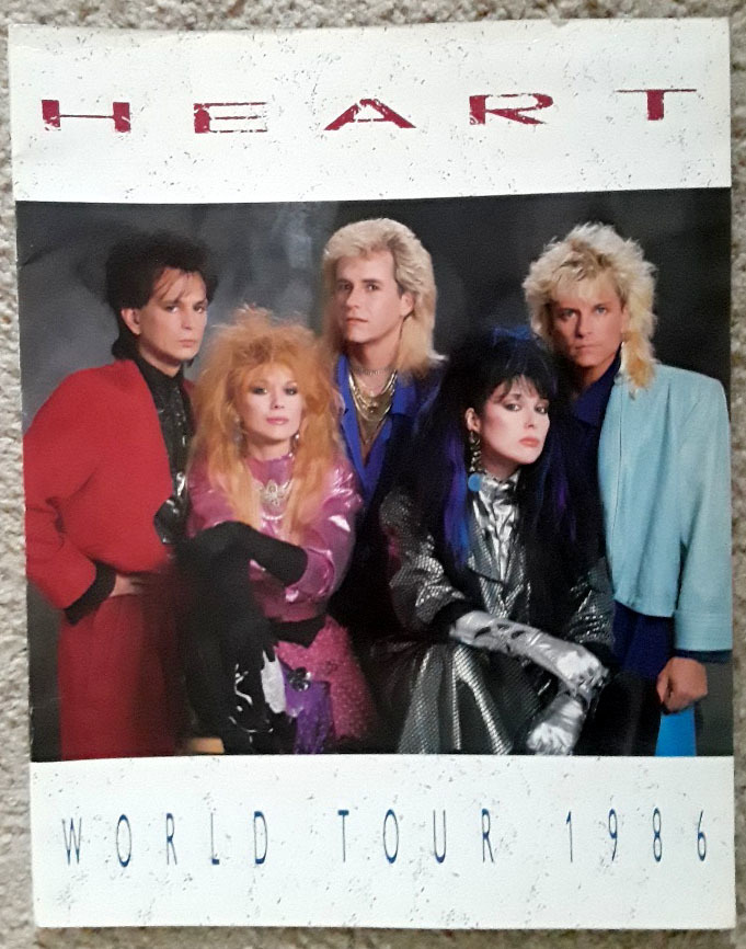 Heart's 1986 Concert & Tour History | Concert Archives
