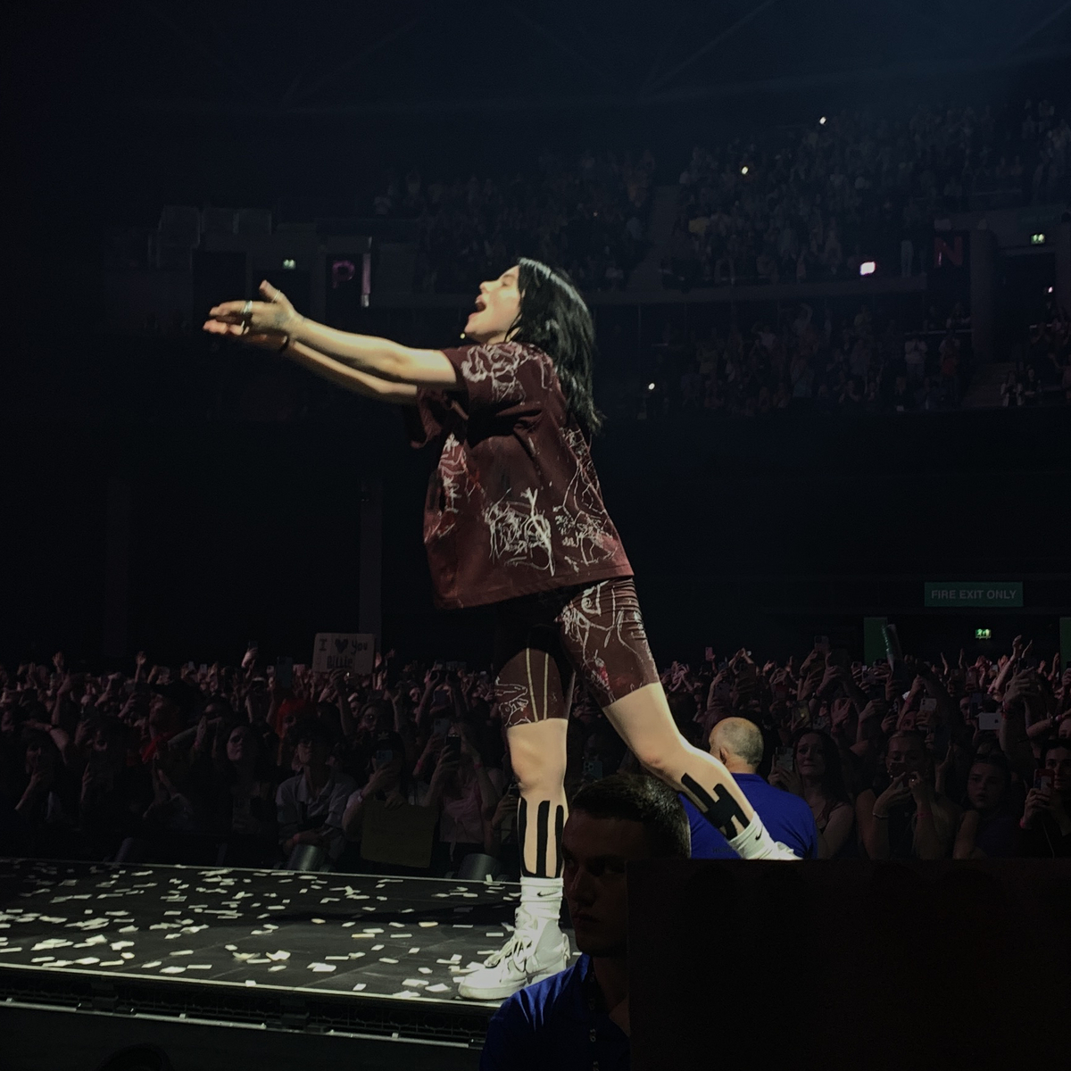 Jun 14, 2022: Billie Eilish / Jessie Reyez at OVO Hydro Glasgow ...