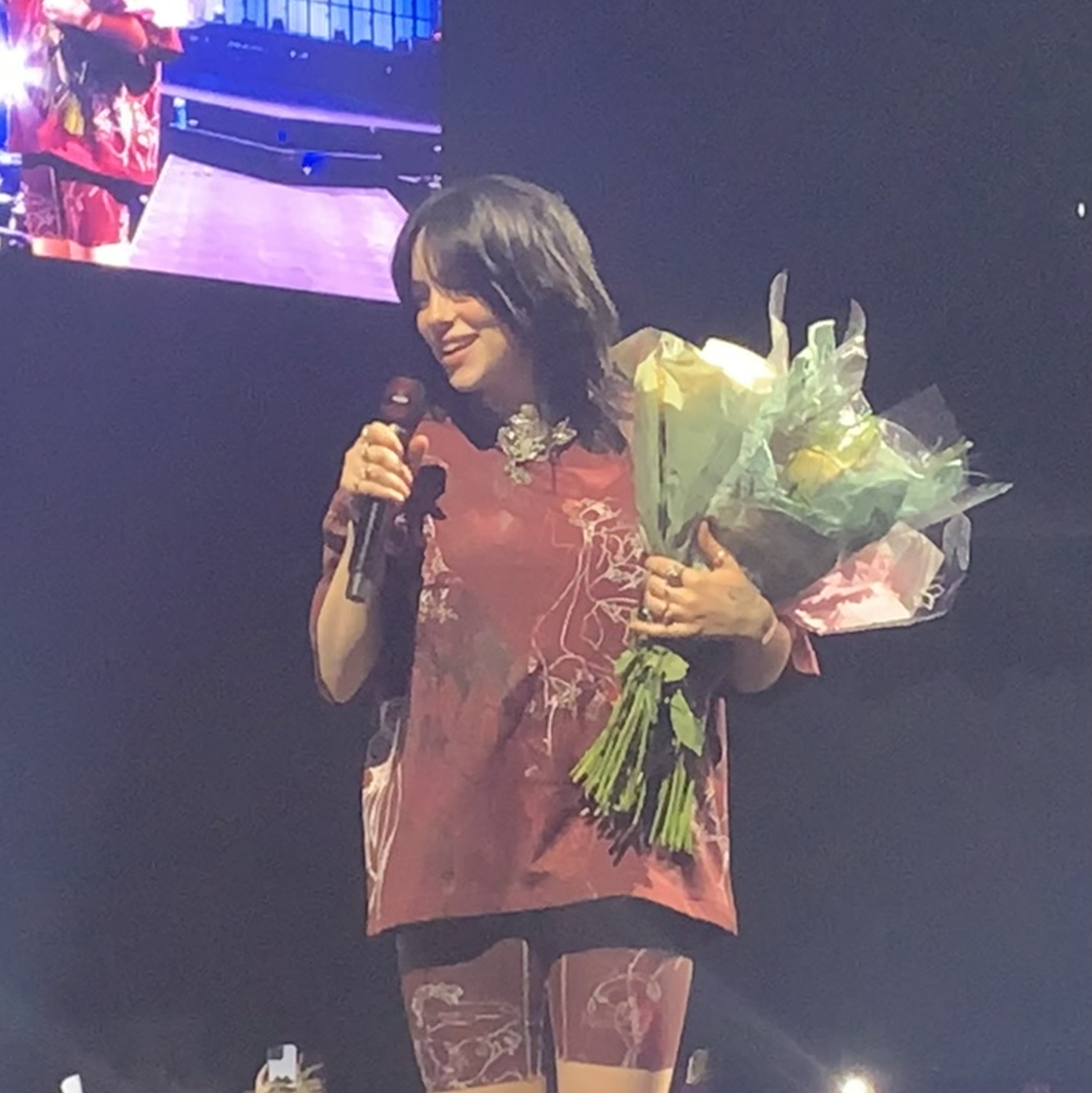 Jun 14, 2022: Billie Eilish / Jessie Reyez at OVO Hydro Glasgow ...