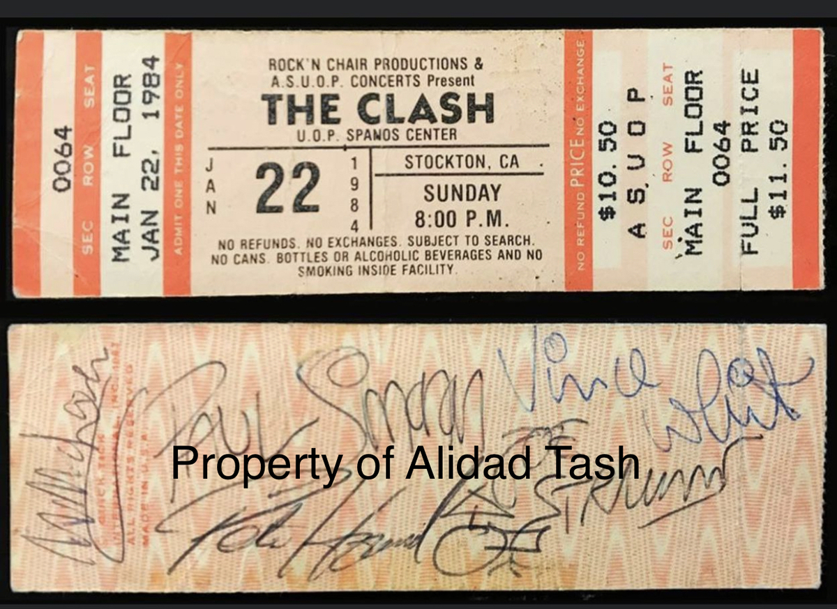 The Clash Concert & Tour History | Concert Archives
