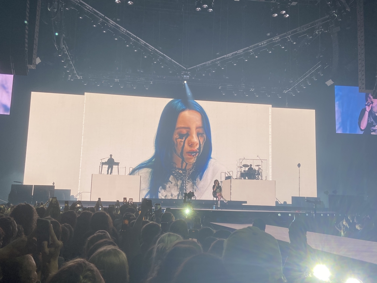 Jun 21, 2022: Billie Eilish / Jessie Reyez / Finneas at Lanxess Arena ...