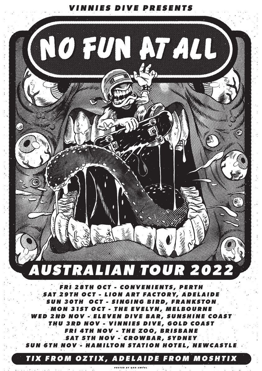 No Fun At All Concert & Tour History (Updated for 2023 - 2024 ...