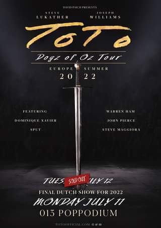 Toto Concert & Tour History (Updated for 2022 - 2023) | Concert Archives