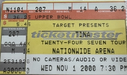 Tina Turner Concert & Tour History | Concert Archives