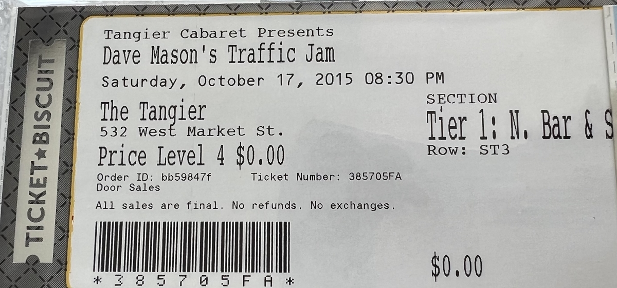 Concert History of The Tangier Akron, Ohio, United States | Concert ...